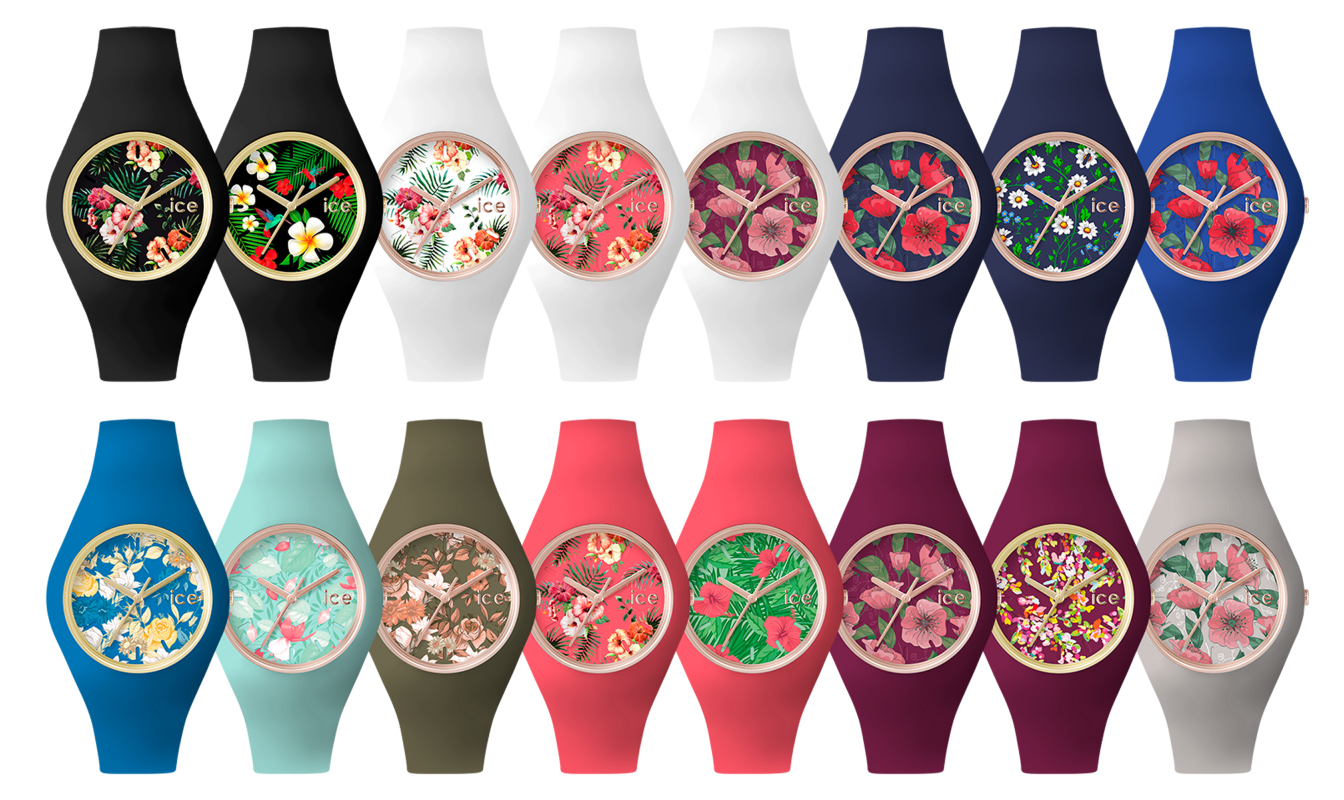 Ice-Watch lance la Ice Flower - Watch-it.be